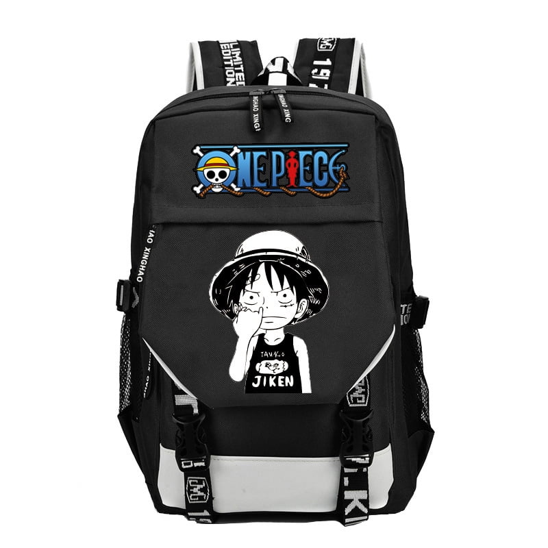 ONE-PIECE Anime Backpacks Cartoon Bag Laptop Backpack Daypack 3D ...