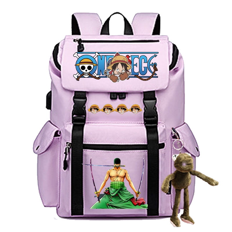 ONE PIECE Anime Backpacks Cartoon Laptop Backpack Daypack 3D Printed ...