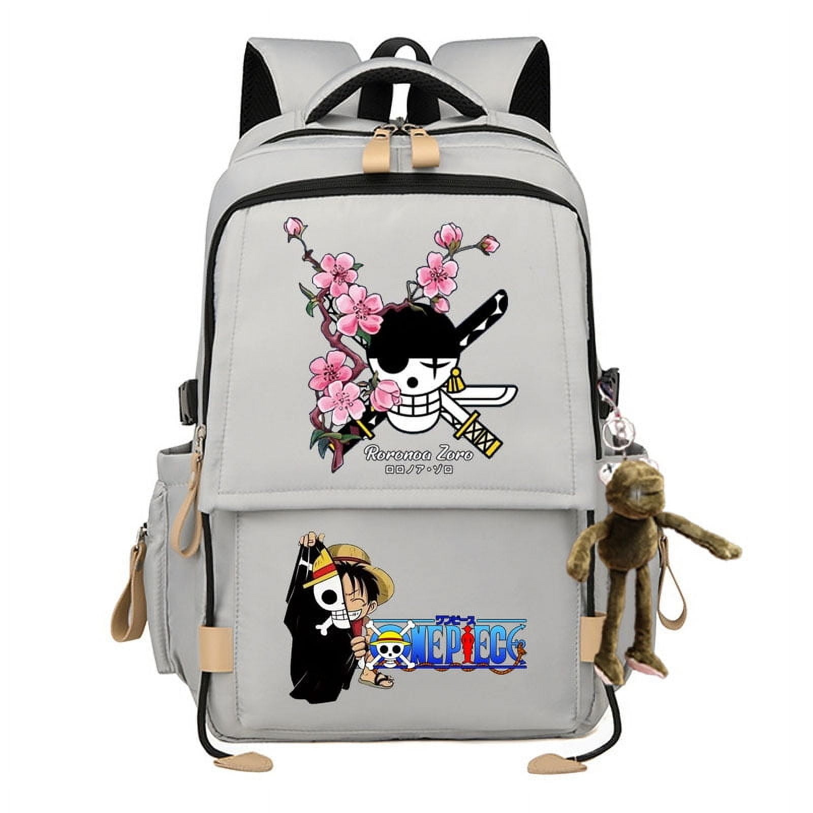 ONE PIECE Anime Backpacks Cartoon Laptop Backpack Daypack 3D Printed ...