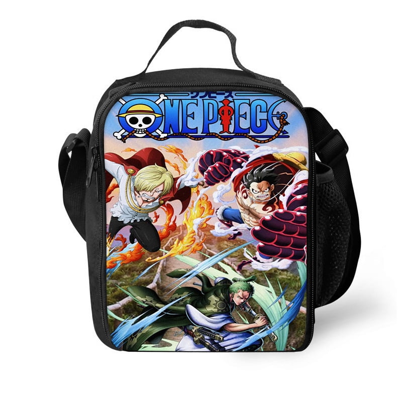 ONE-PIECE Anime Lunch Bag & Lunch Box for Men Women Teens - Insulated ...