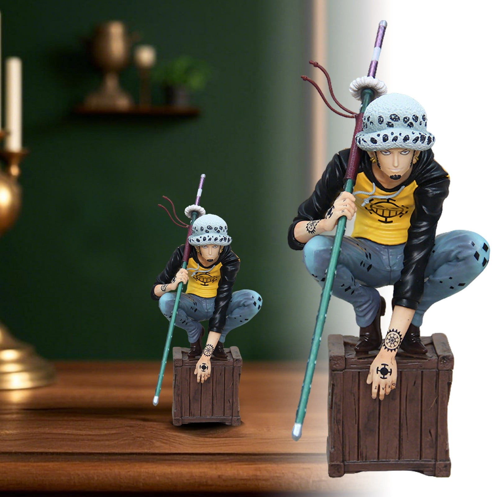 ONE PIECE Nautical King Characters Luo Hand Figure Model - Walmart.com