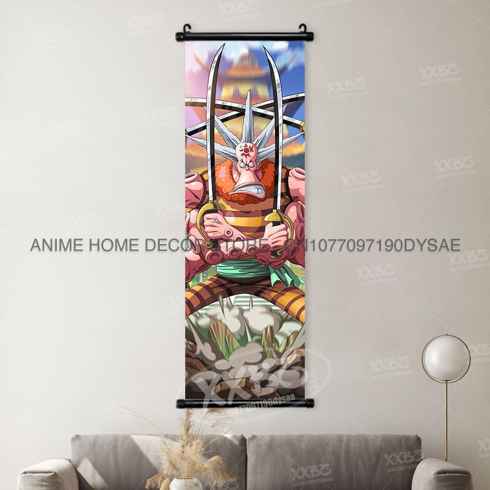 ONE PIECE Poster Home Decor Monkey D.Luffy Wall Art Roronoa Zoro Anime ...