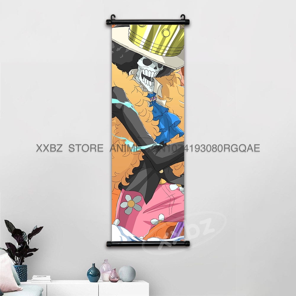 ONE PIECE Scrolls Picture Anime Home Decor Nami Hanging Painting Canvas ...