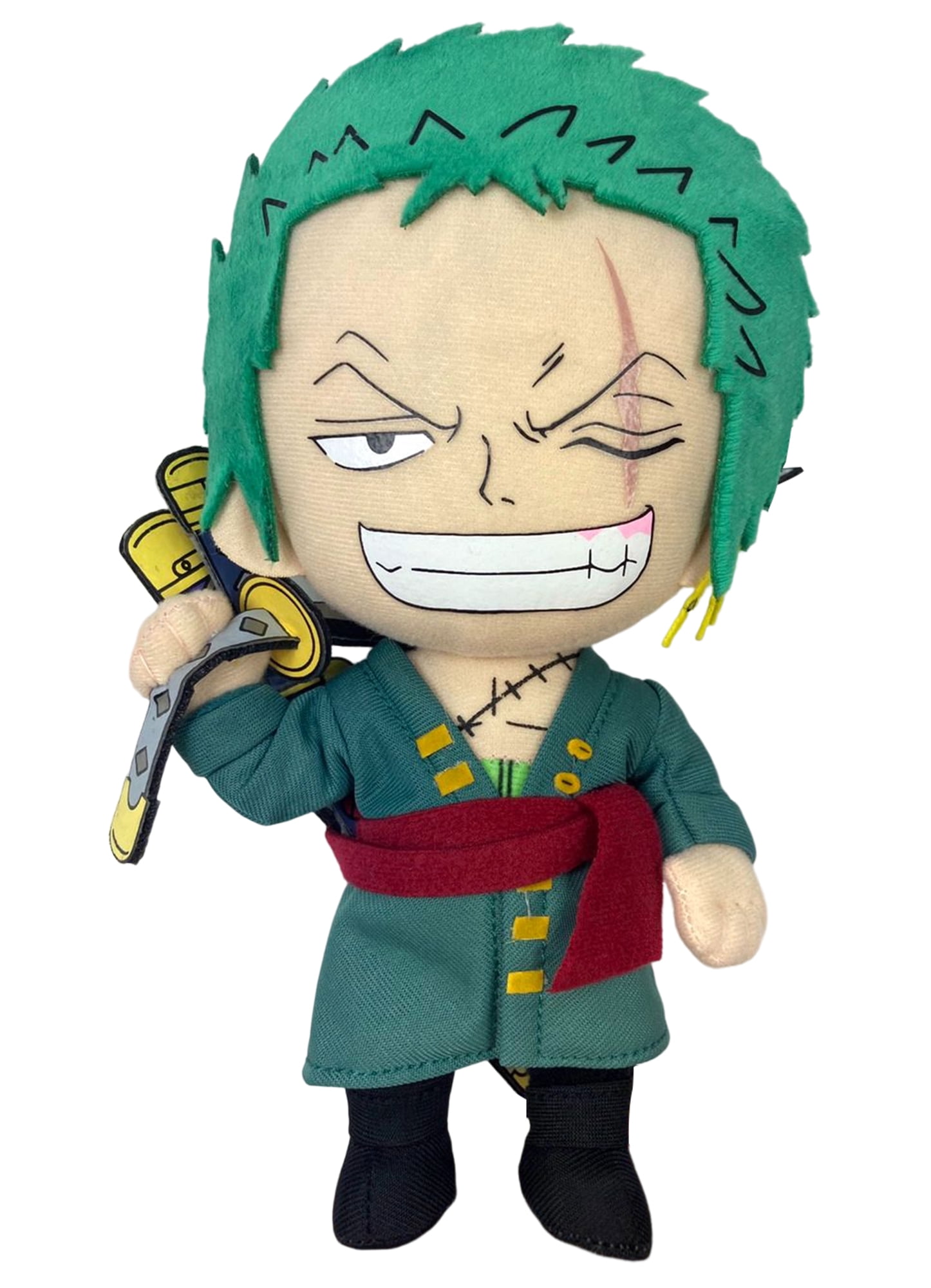 Cute Anime Toy: Roronoa Zoro - 8" Stuffed Animal Sword Plush from One ...