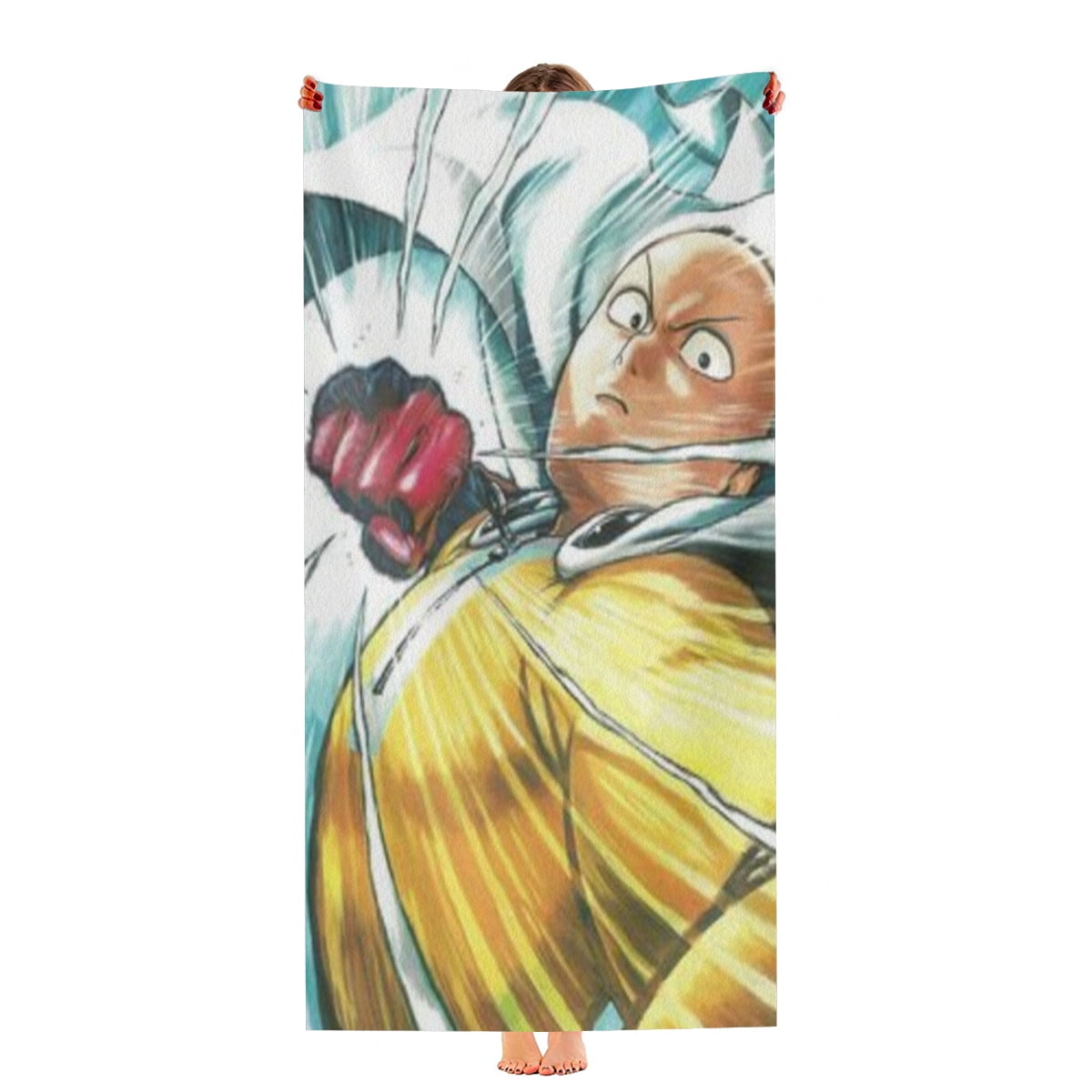 ONE PUNCH-MAN Anime Super Soft Cotton Bath/Pool/Beach Towel, 60 in x 30 ...