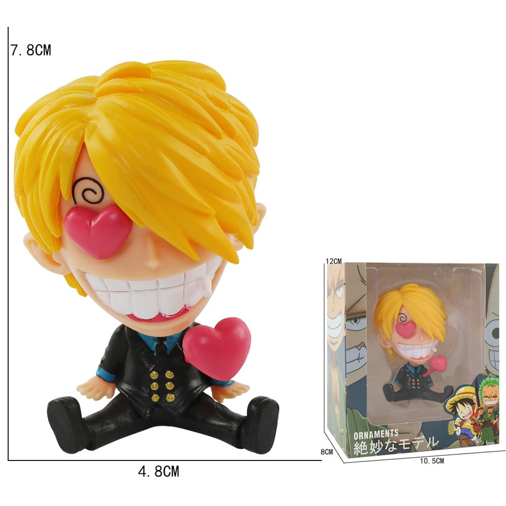 ONE Piece Vinsmoke Sanji Figure Q Version Collectable Figure ...