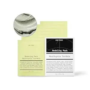 ONE THING Houttuynia Cordata Modeling Pack 0.7 Oz * 7 Masks | Facial ...