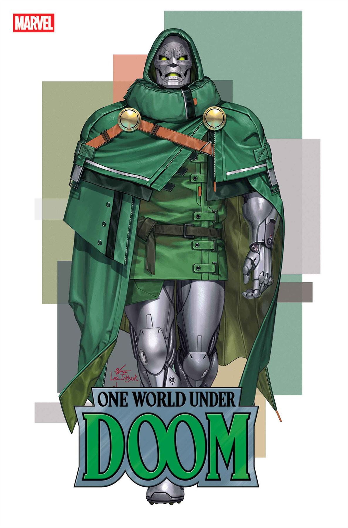 ONE WORLD UNDER DOOM #9 INHYUK LEE STREET-VERSE VARIANT Marvel Comic ...