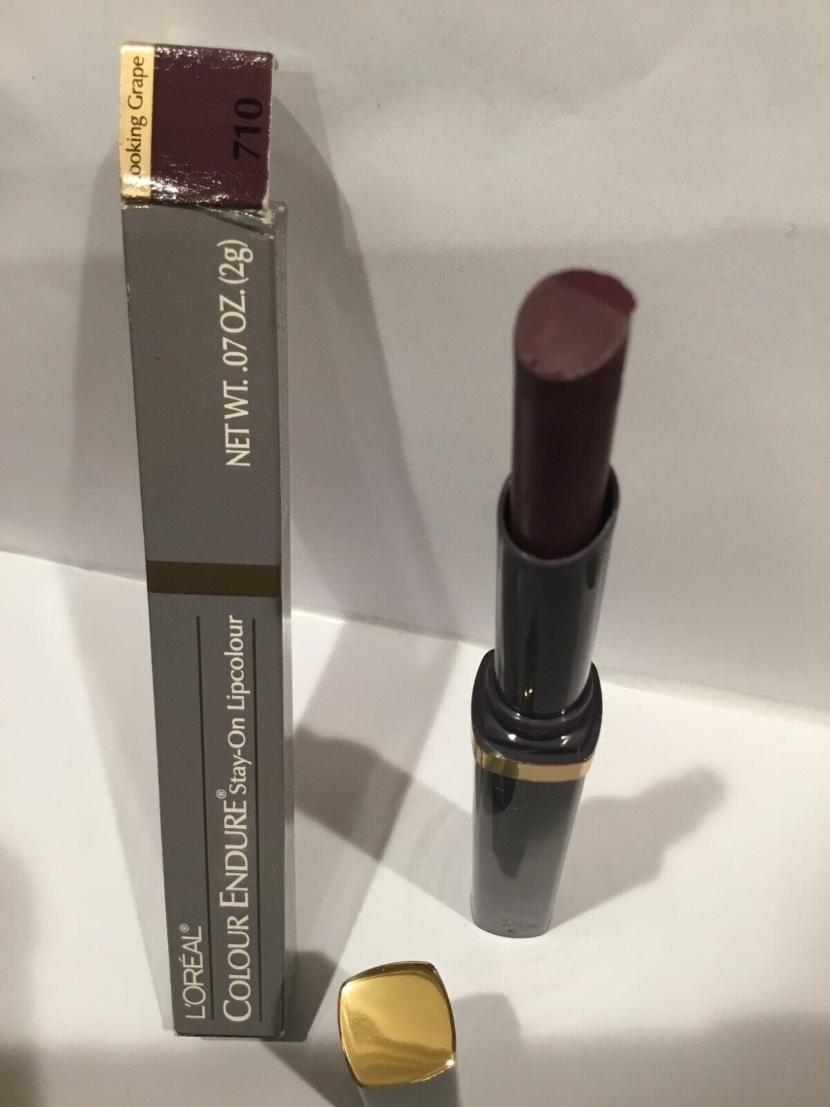 ONE X L'Oreal Colour Endure Lipcolour Lipstick LOOKING GRAPE 710 NEW ...