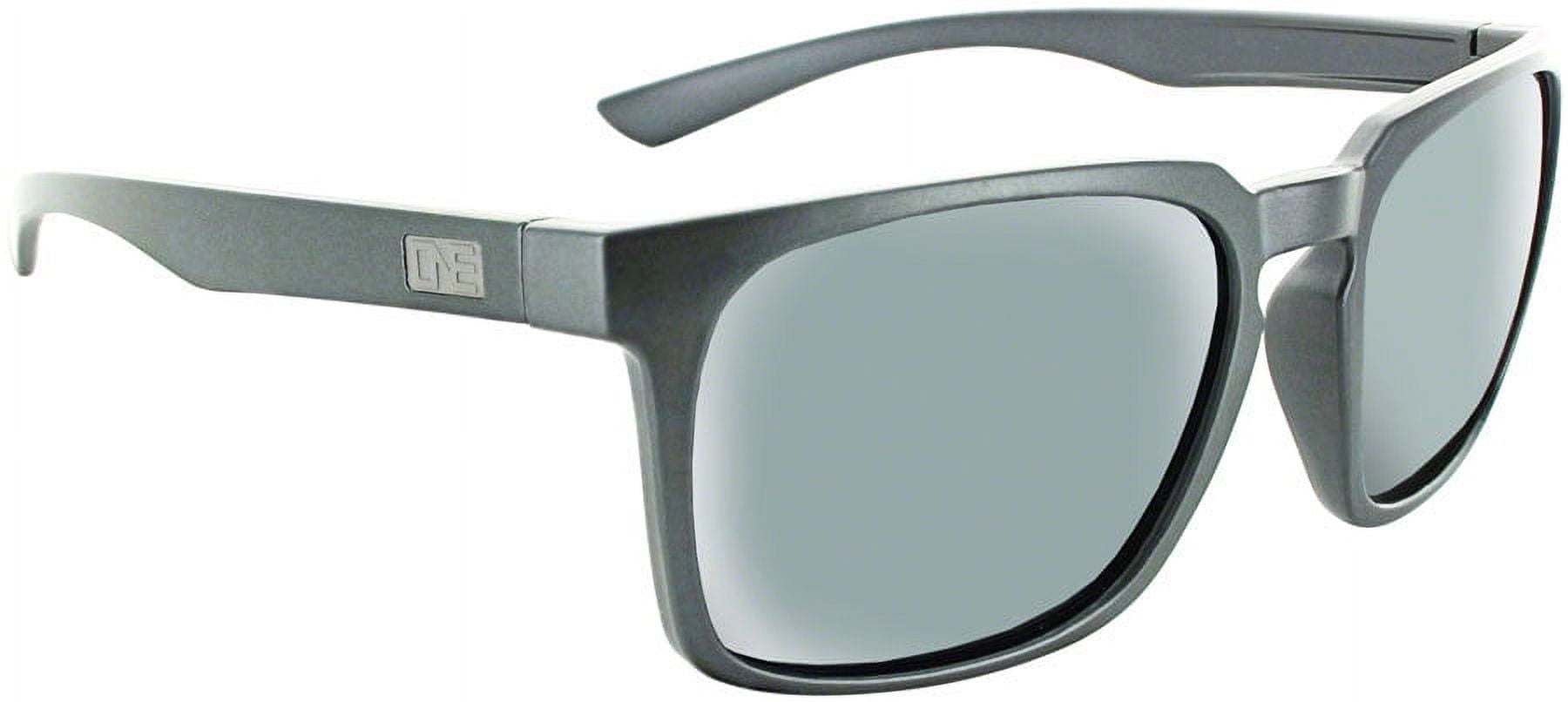 ONE by Optic Nerve Boiler Sunglasses - Shiny Putty Grey, Polarized ...