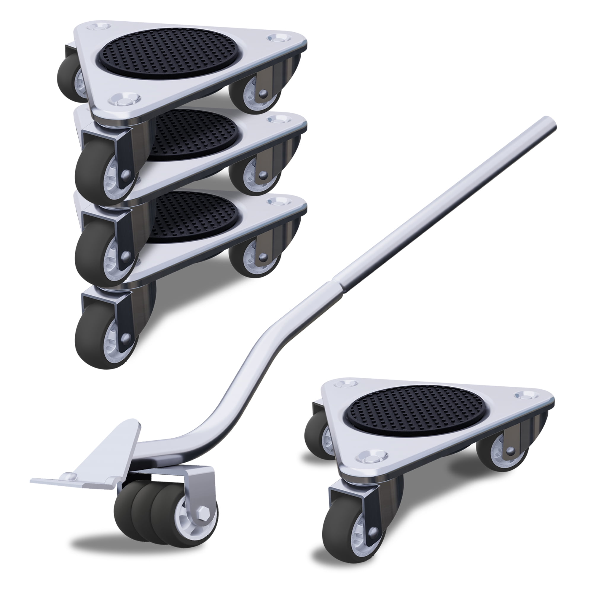 ONEON Steel 720lb Max Weight 3-Wheels Furniture Dolly - Walmart.com