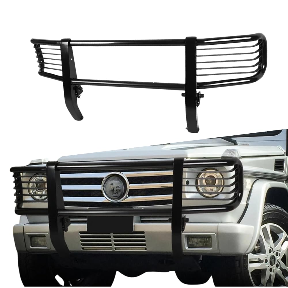 ONEPI Front Bumper Grill Brush Guard Compatible with Mercedes Benz W463 ...