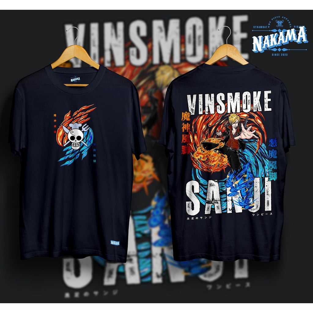 ONEPIECE SANJI IFRIT JAMBE GRAPHIC COTTON TSHIRT FOR MEN AND WOMEN ...