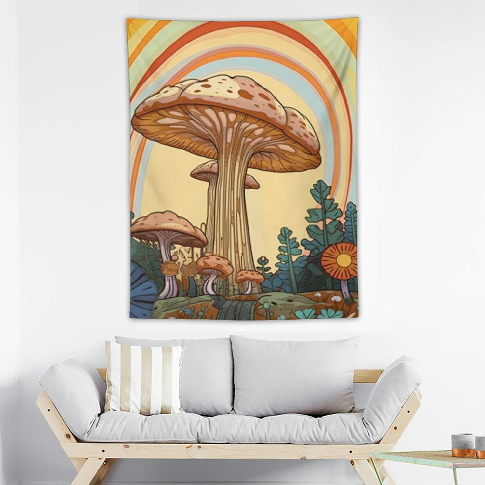 ONETECH 70s Vintage Sun Rainbow Tapestry 30x40 Inch Vintage Retro ...