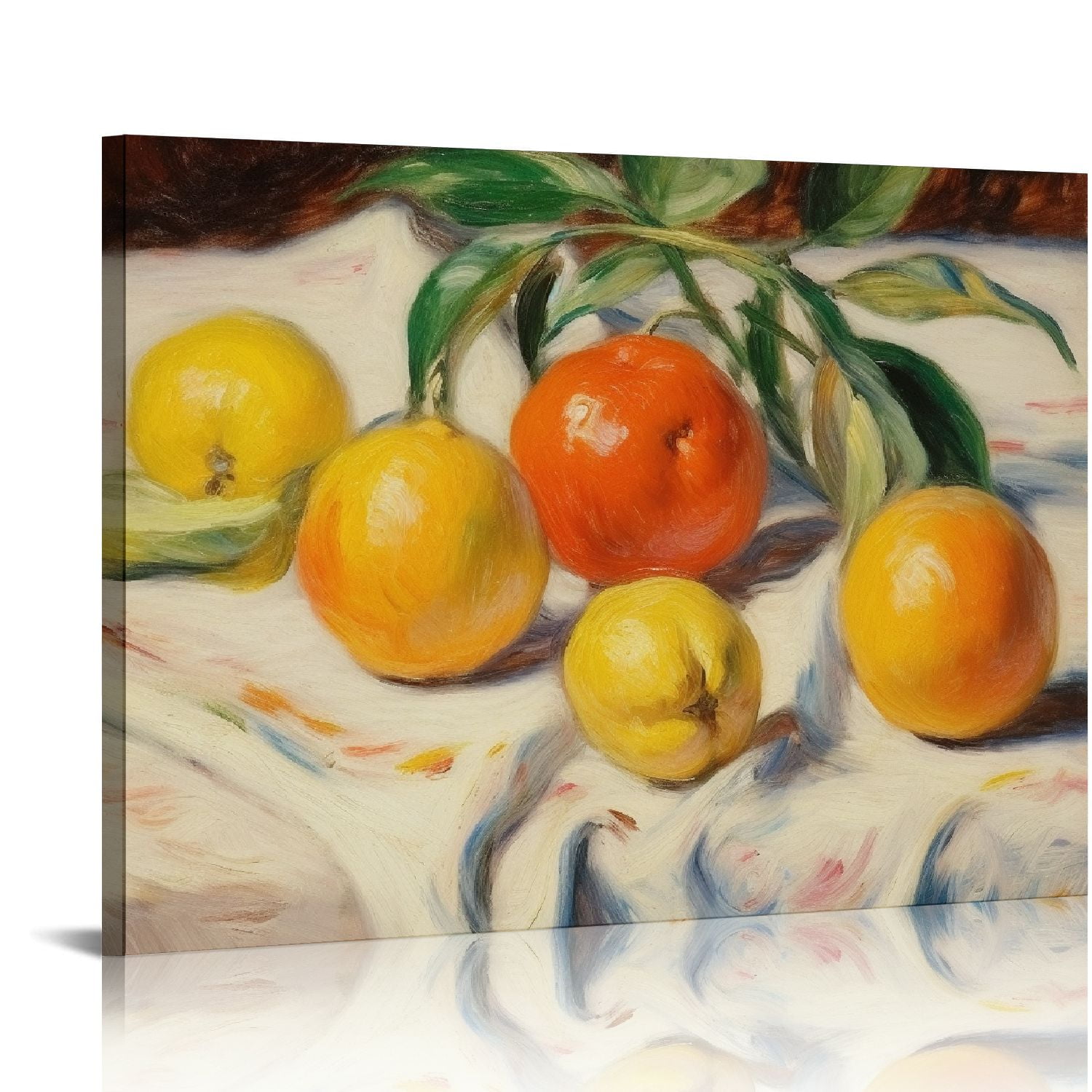 ONETECH ARPEOTCY Framed Canvas Wall Art, Vintage Still Life Wall Art ...