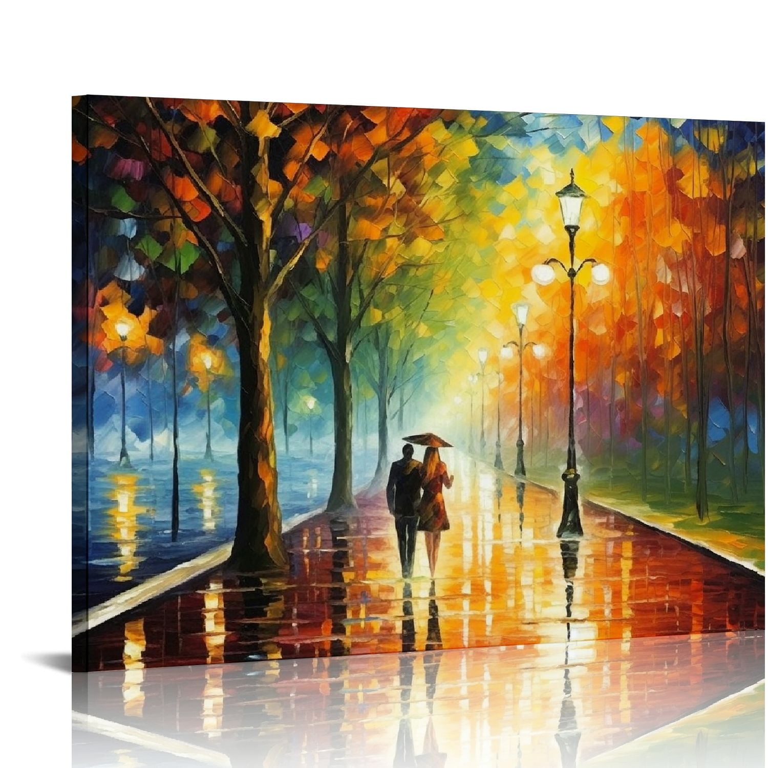 ONETECH Abstract Canvas Paintings 3D Modern Oil Painting on Canvas ...