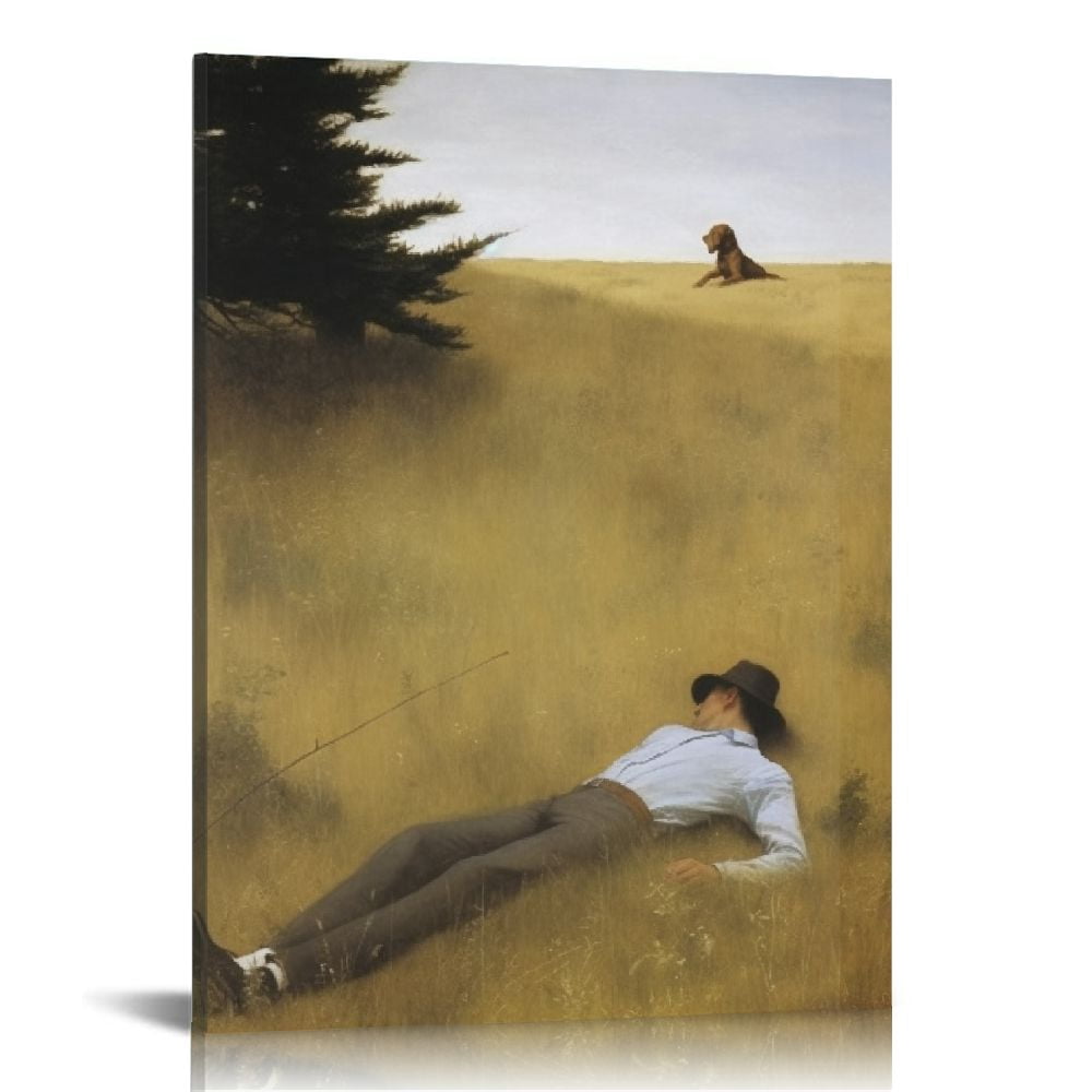 ONETECH Andrew Wyeth Art Painting Poster Distant Thunder Canvas Wall ...