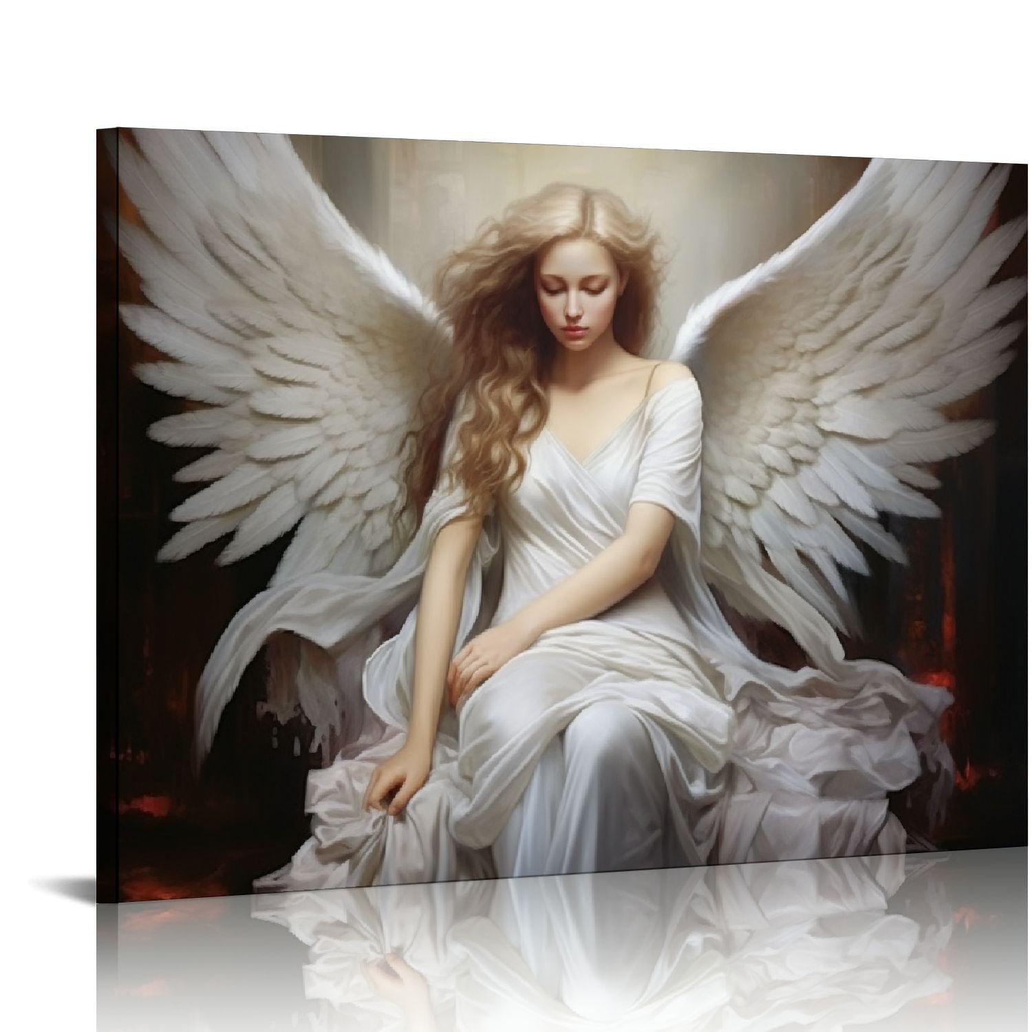 ONETECH Angel Pictures for Wall Abstract Angel Canvas Painting Angel ...