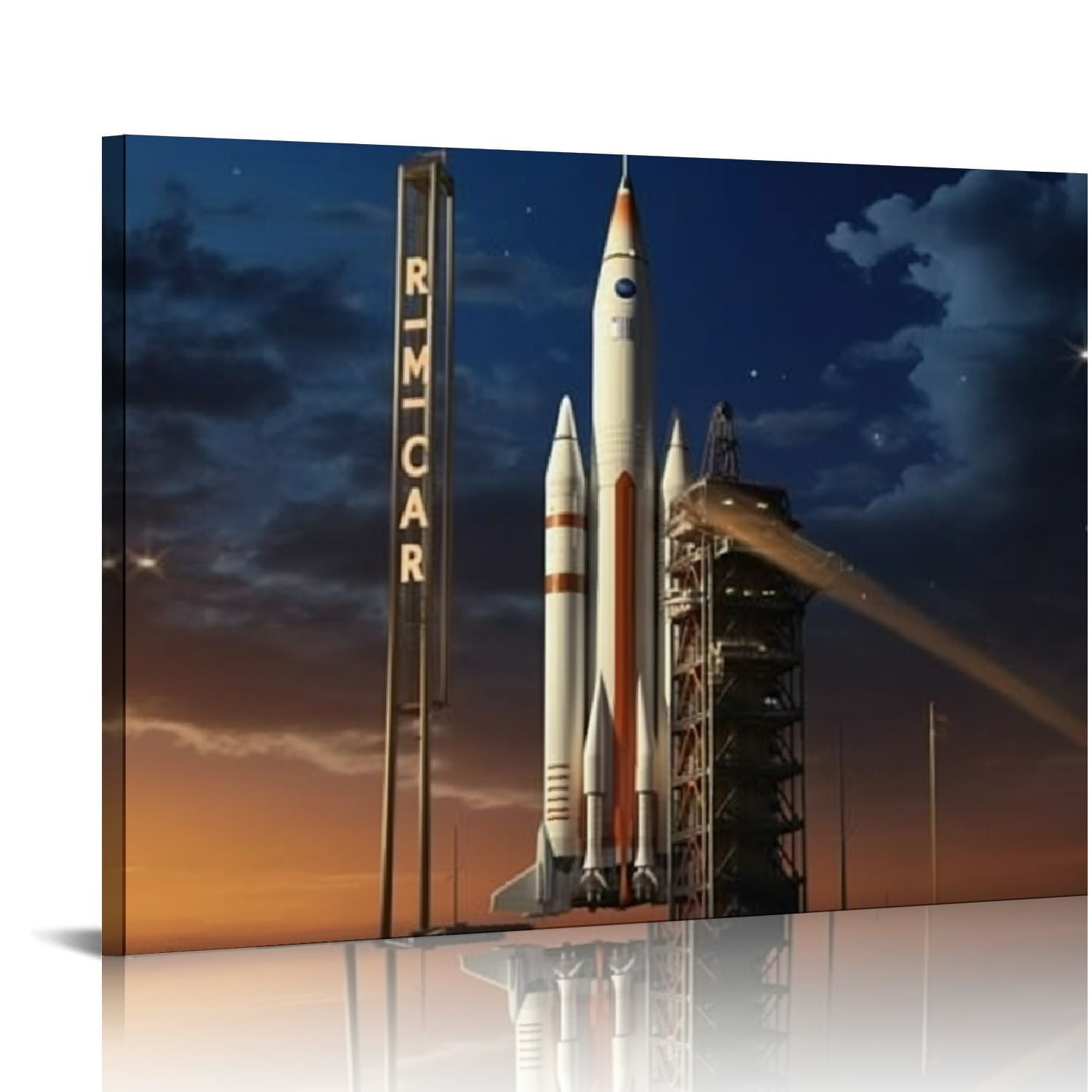 ONETECH Art Posters Inspirational Posters And Saturn V Spacecraft ...