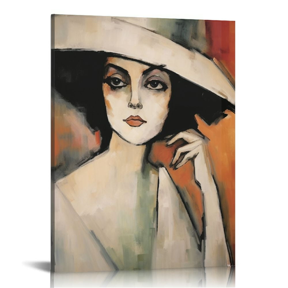 ONETECH Art Wall Art Elisabeth | Modern Acrylic Painting on Stretcher ...