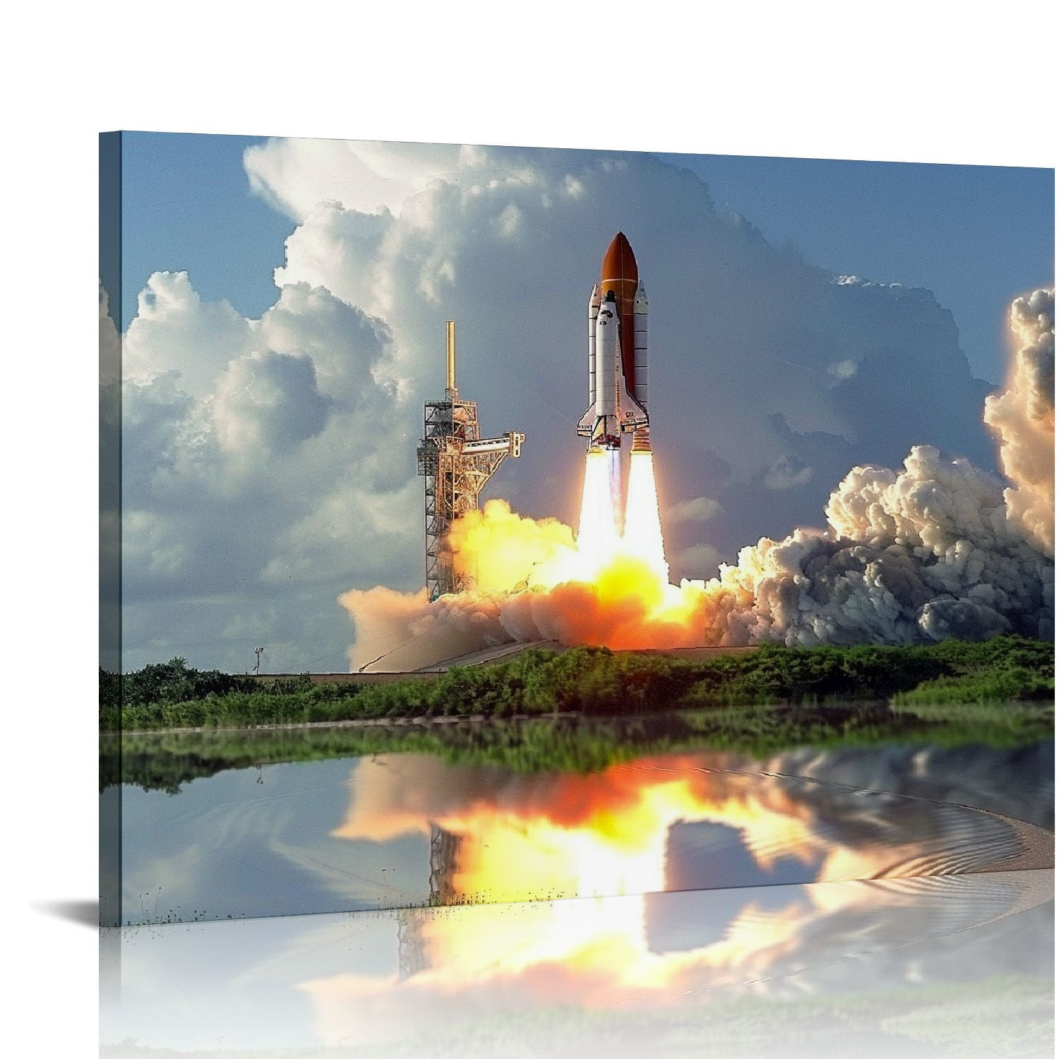 ONETECH Atlantis Space Shuttle Launch Rockets Spacecraft Sky ...