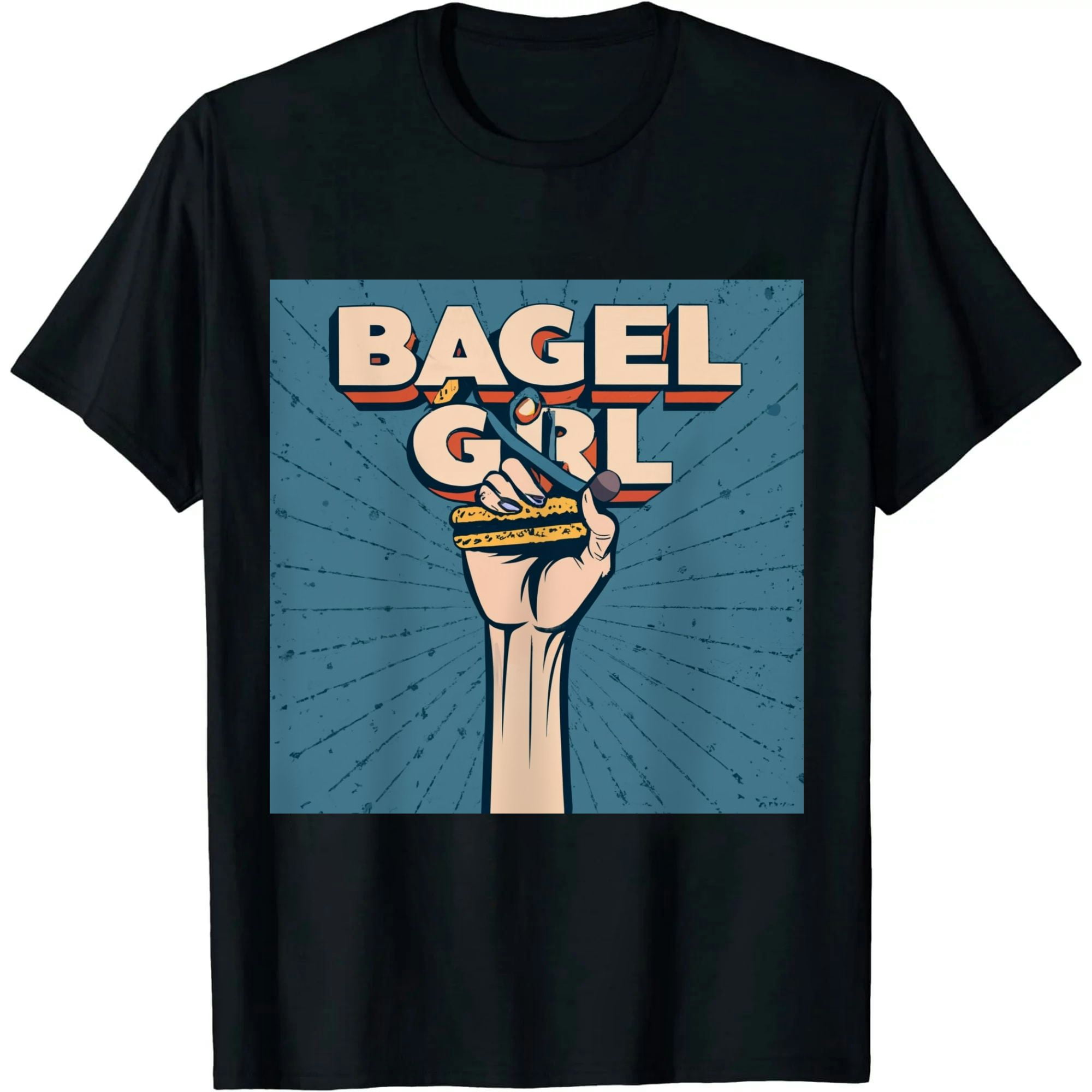 ONETECH Bagel Girl T-Shirt - Walmart.com