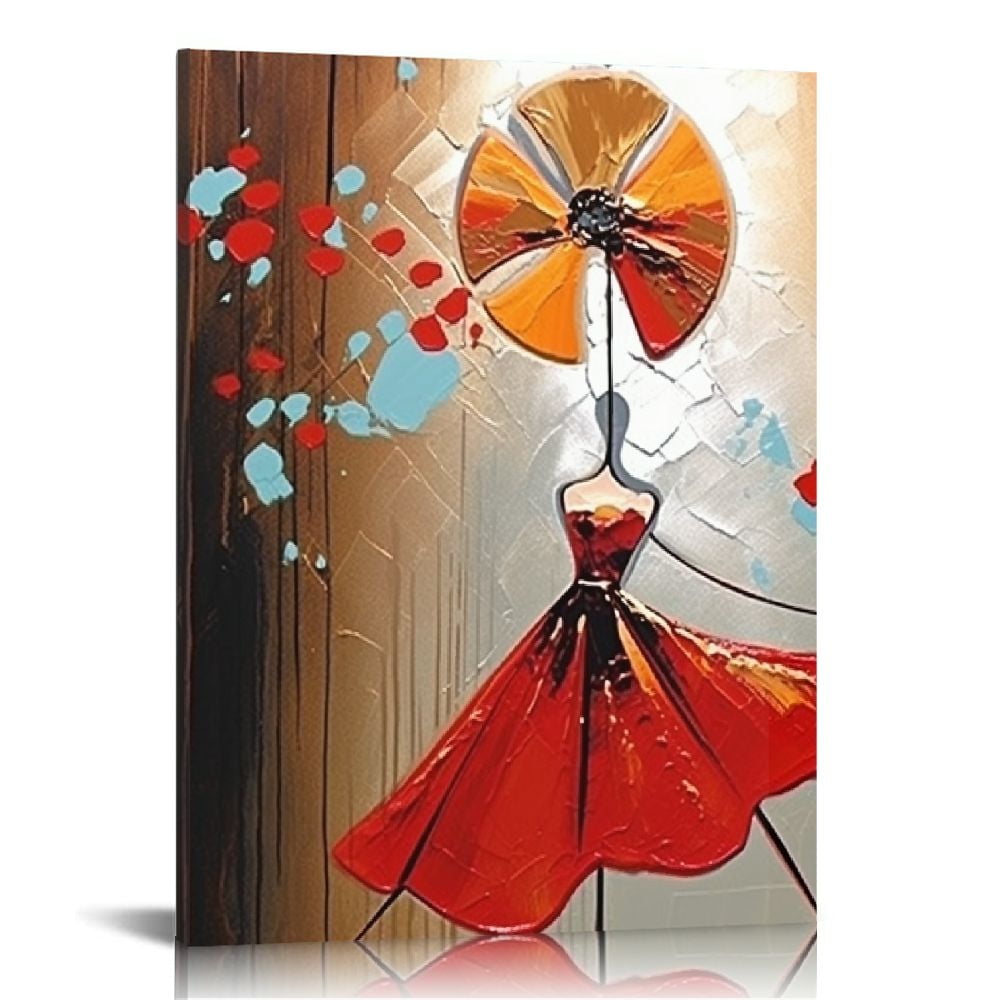 ONETECH Ballet Dancers Modern Decorative Artwork 100% Hand Painted ...
