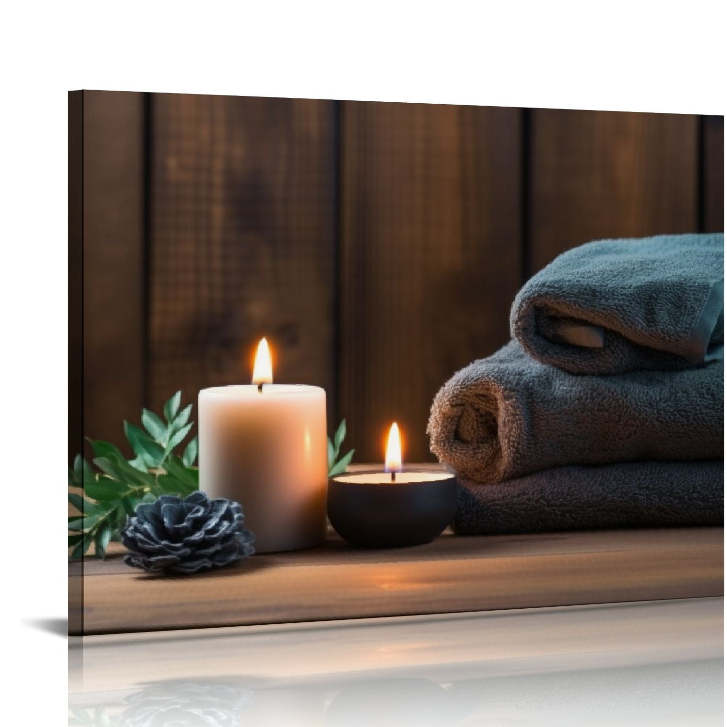 ONETECH Beauty Spa Treatment Room Wall Decor, Canvas Prints Zen Stones ...