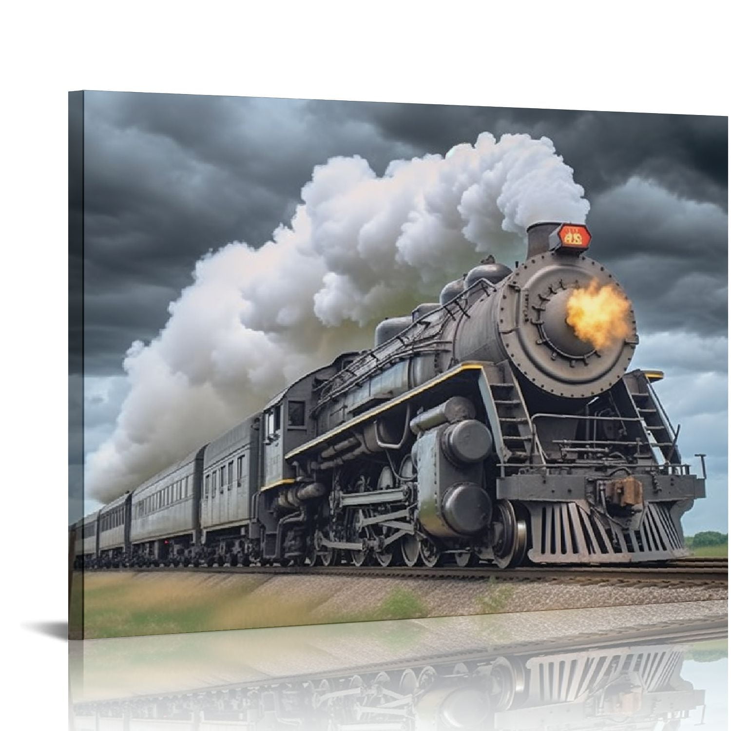ONETECH Big Boy #4014 Steam Train Canvas Poster Wall Art Decor Print ...