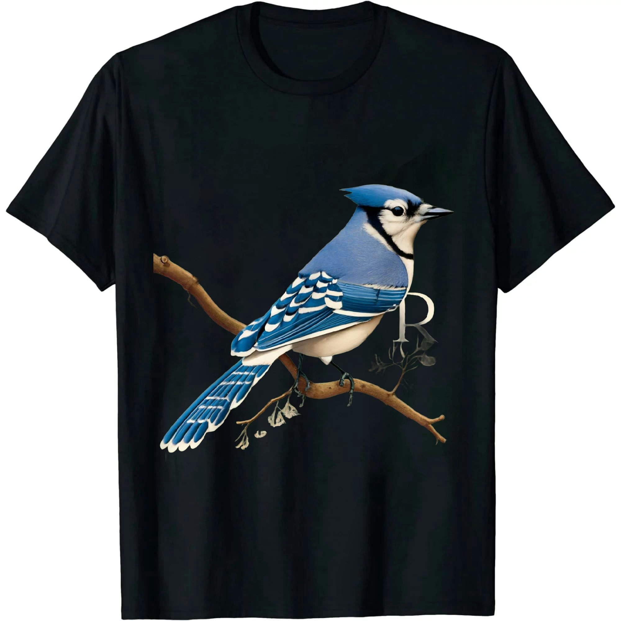 ONETECH Bird Lover Blue Jay with Scientific Name TShirt gift - Walmart.com