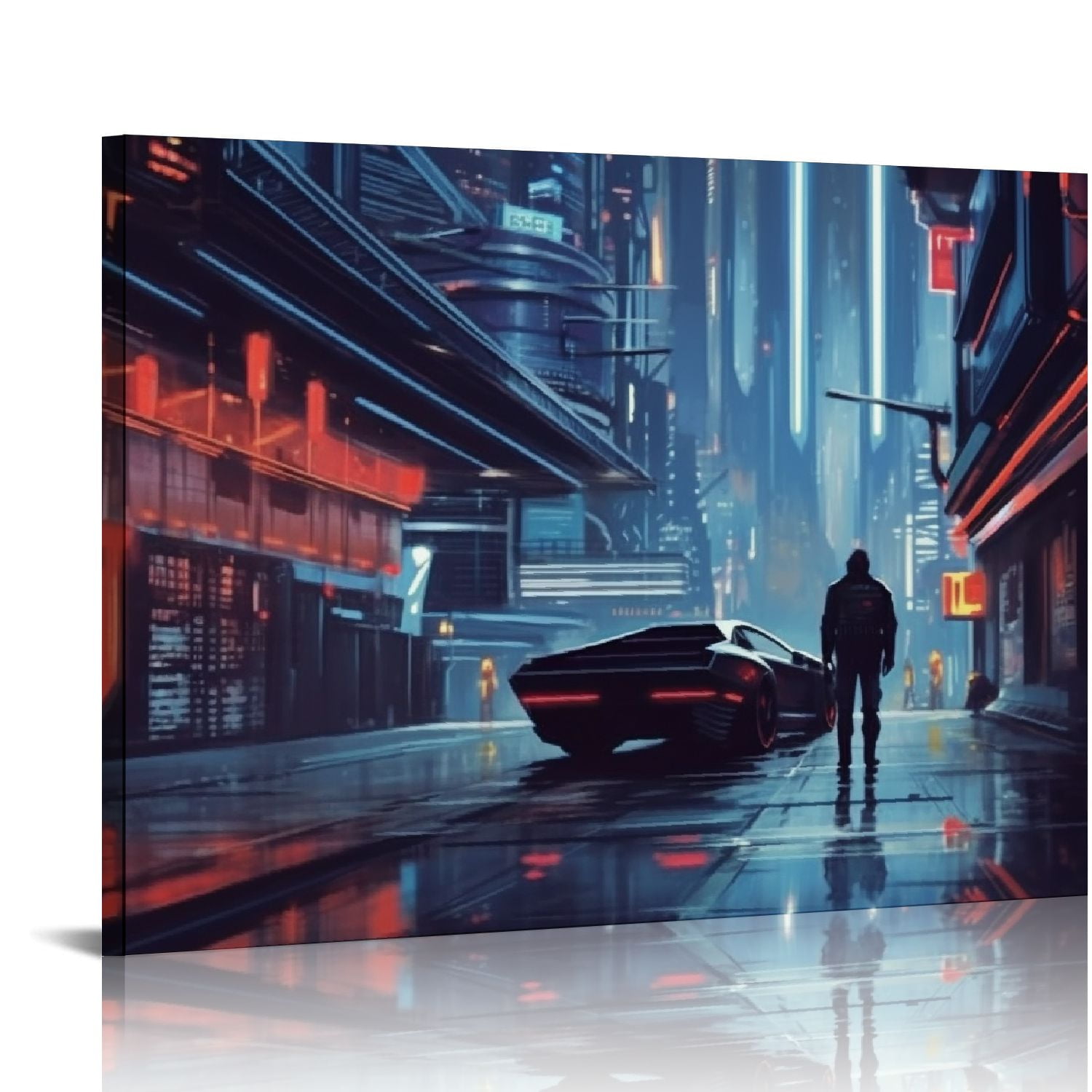 ONETECH Blade Runner Scenic Scene Canvas Art Poster and Wall Art ...