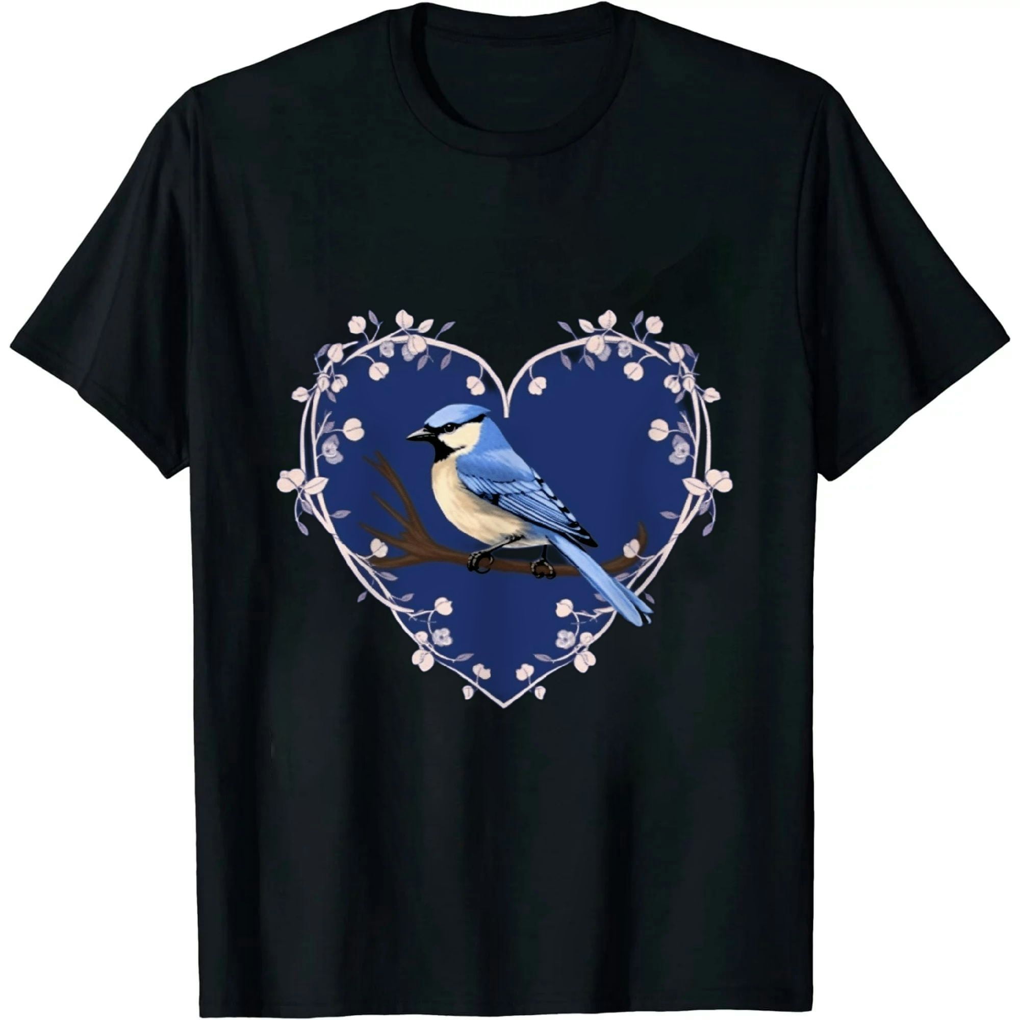 ONETECH Blue Jay Bird in Heart - Walmart.com