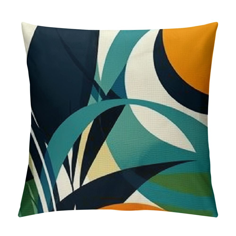 ONETECH Boho Abstract Pillow Covers Mid Century Modern Throw Pillow ...