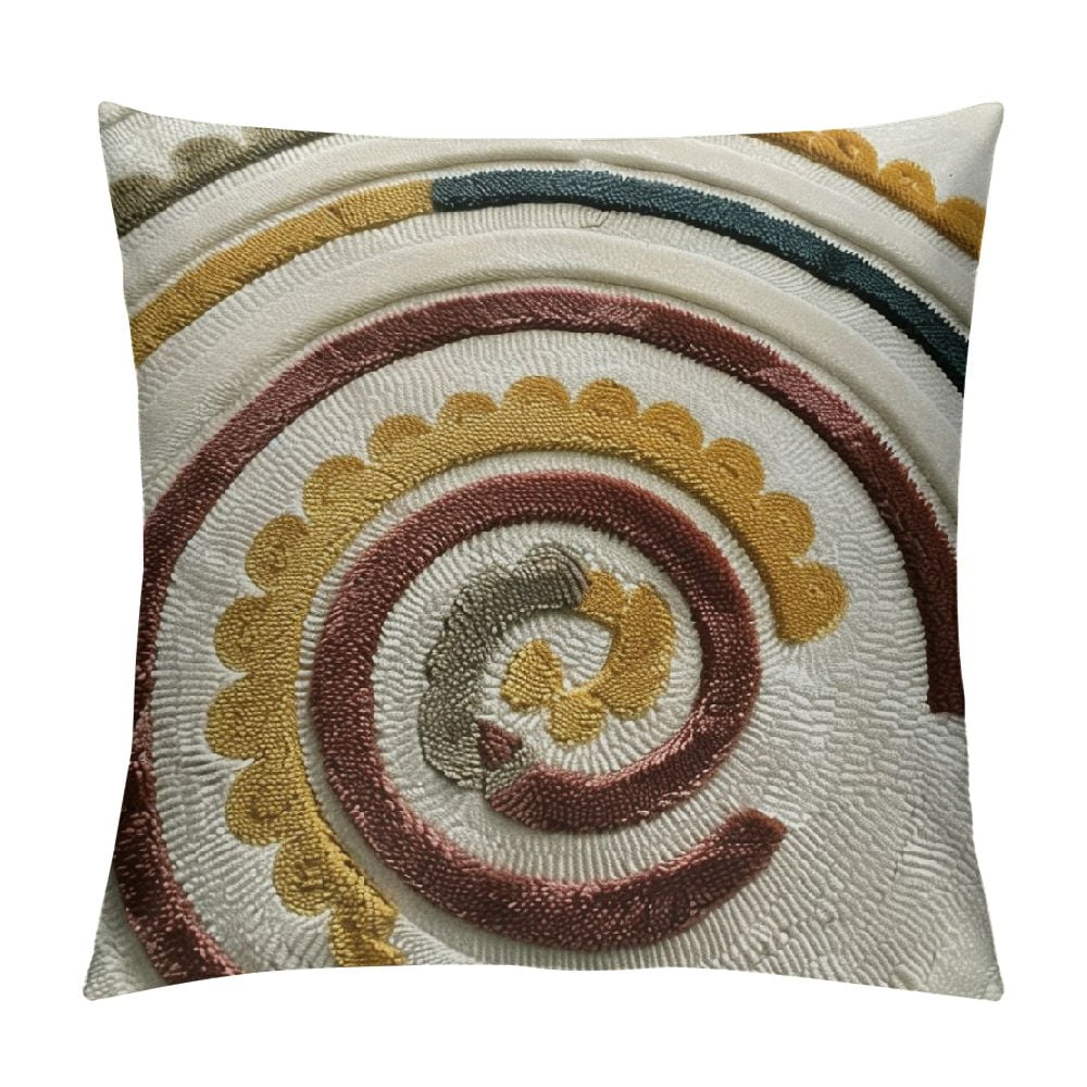 ONETECH Boho Abstract Throw Pillow Covers Sun Pillow Covers Colorful ...