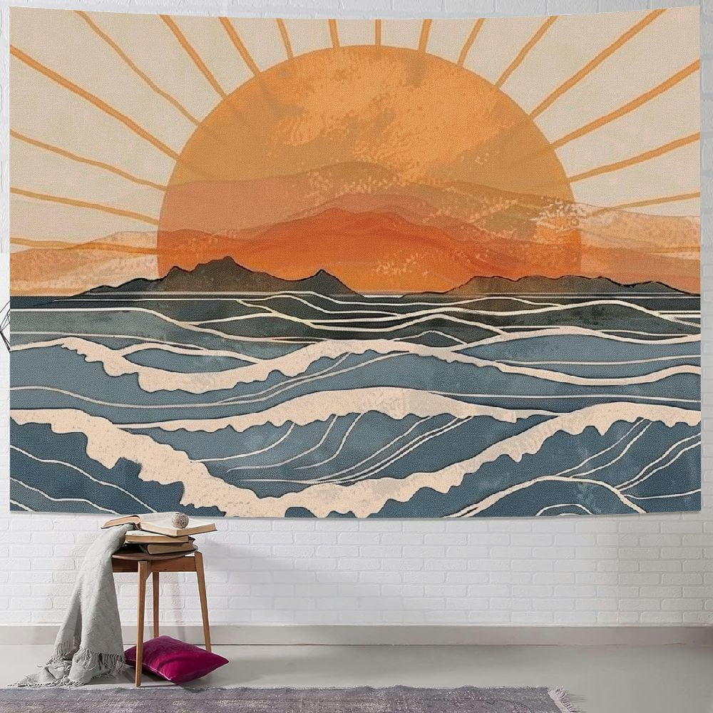 ONETECH Boho Tapestry Wall Hanging for Bedroom Aesthetic, Bohemian ...