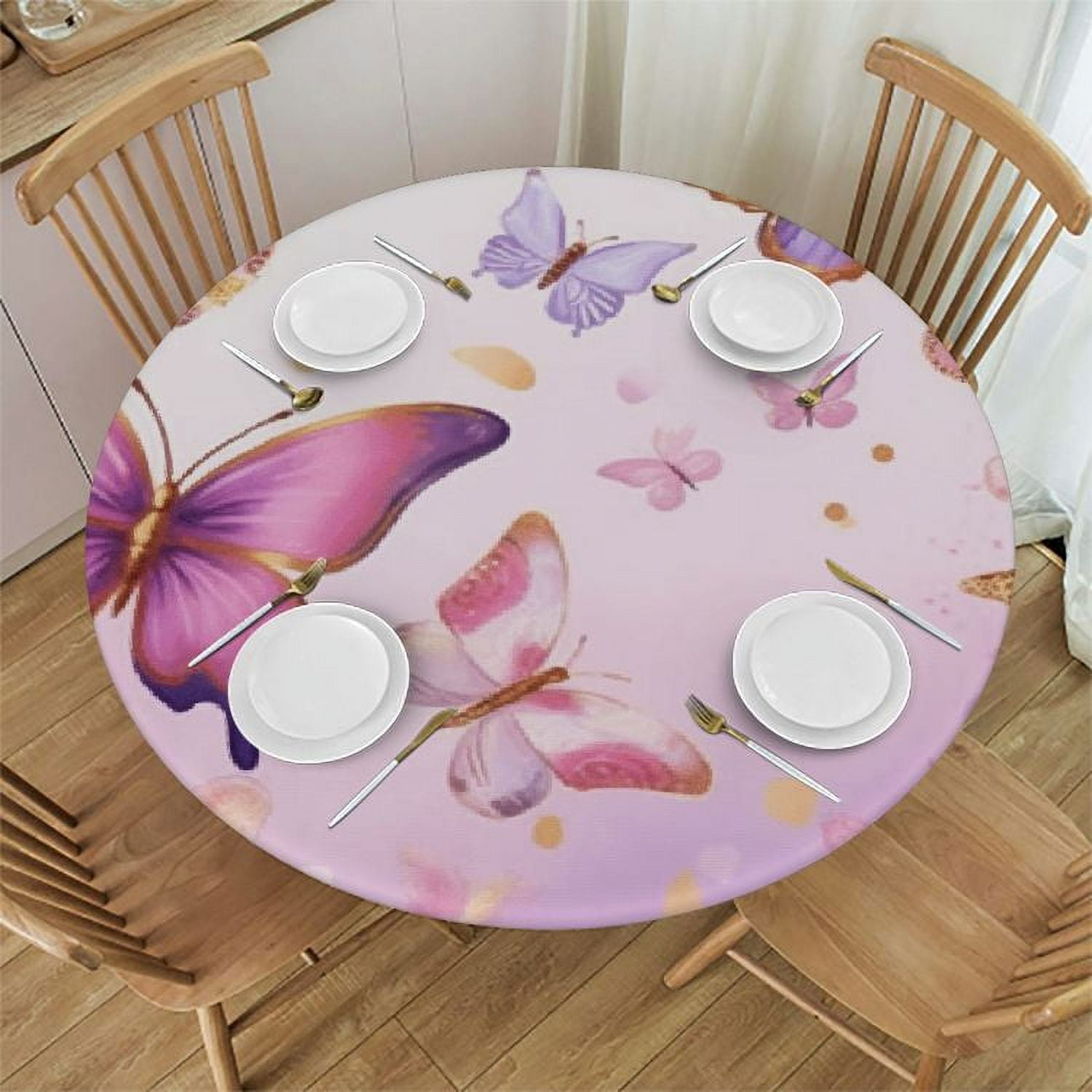 ONETECH Butterfly Party Decorations,Butterfly Tablecloth Watercolor ...