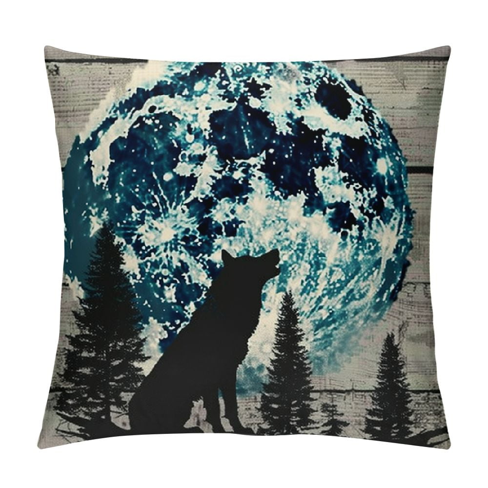 ONETECH Camping Themed Woodland Wild Animals Deer Wolf Bear Preserve ...