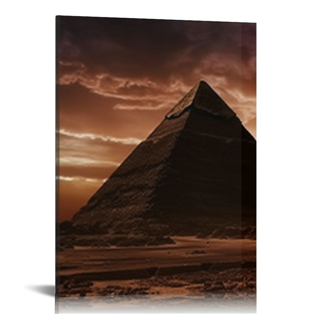 ONETECH Canvas Paintings Wall Art Canvas Prints Wall Art Pyramid And ...