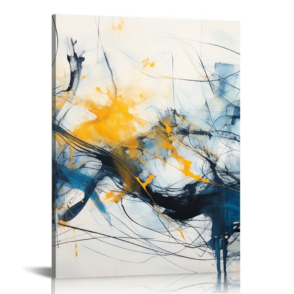 ONETECH Canvas Wall Art For Living Room Abstract Wall Decor For Bedroom ...