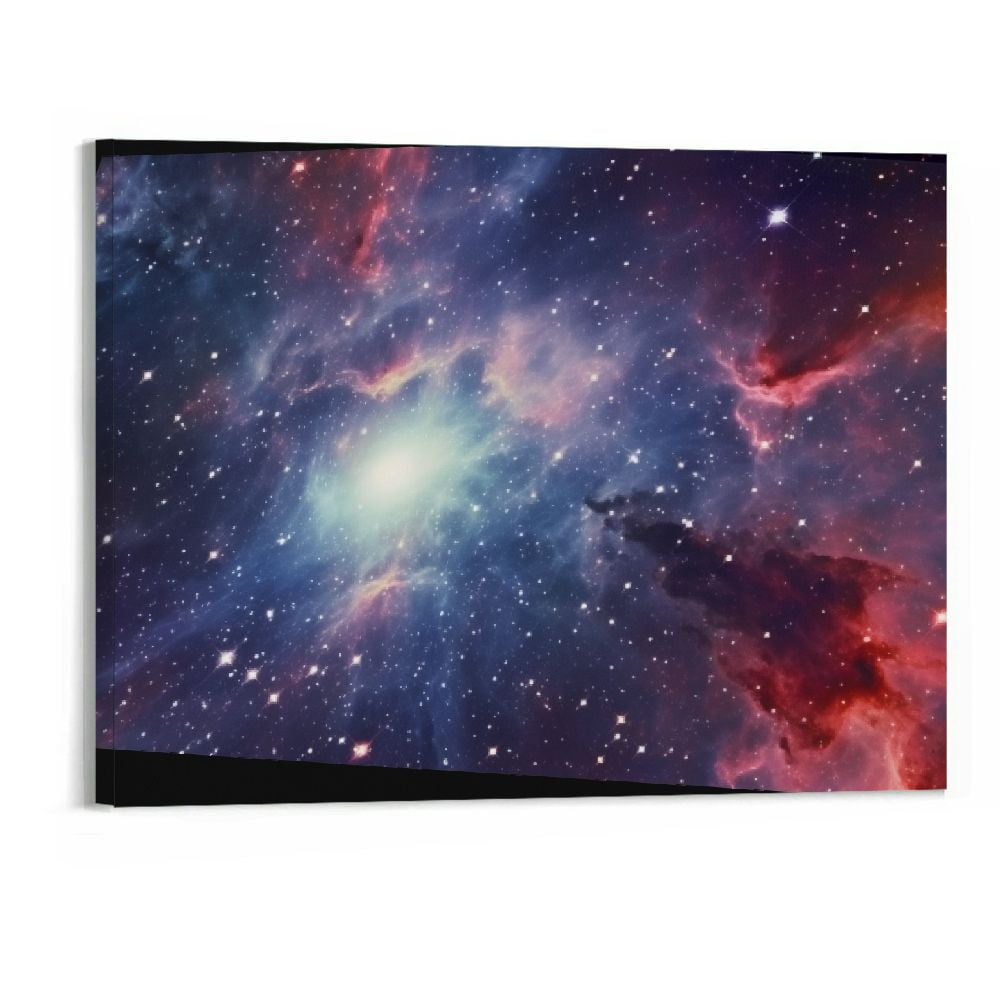 ONETECH Canvas Wall Art Galaxy Nebula Starry Cosmic Painting Pictures ...
