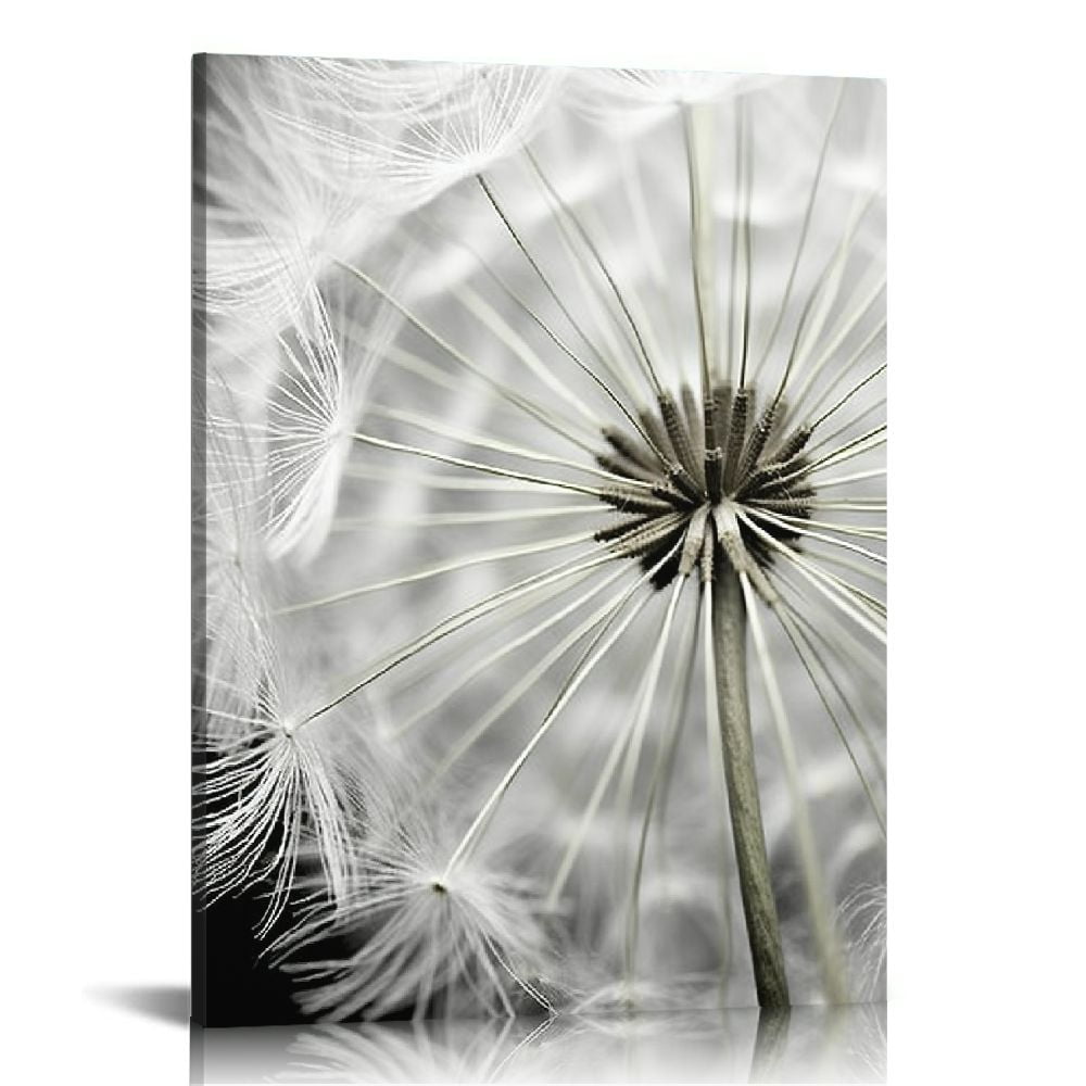 ONETECH Canvas Wall Art for Home Decor Dandelion Wall Painting Canvas ...