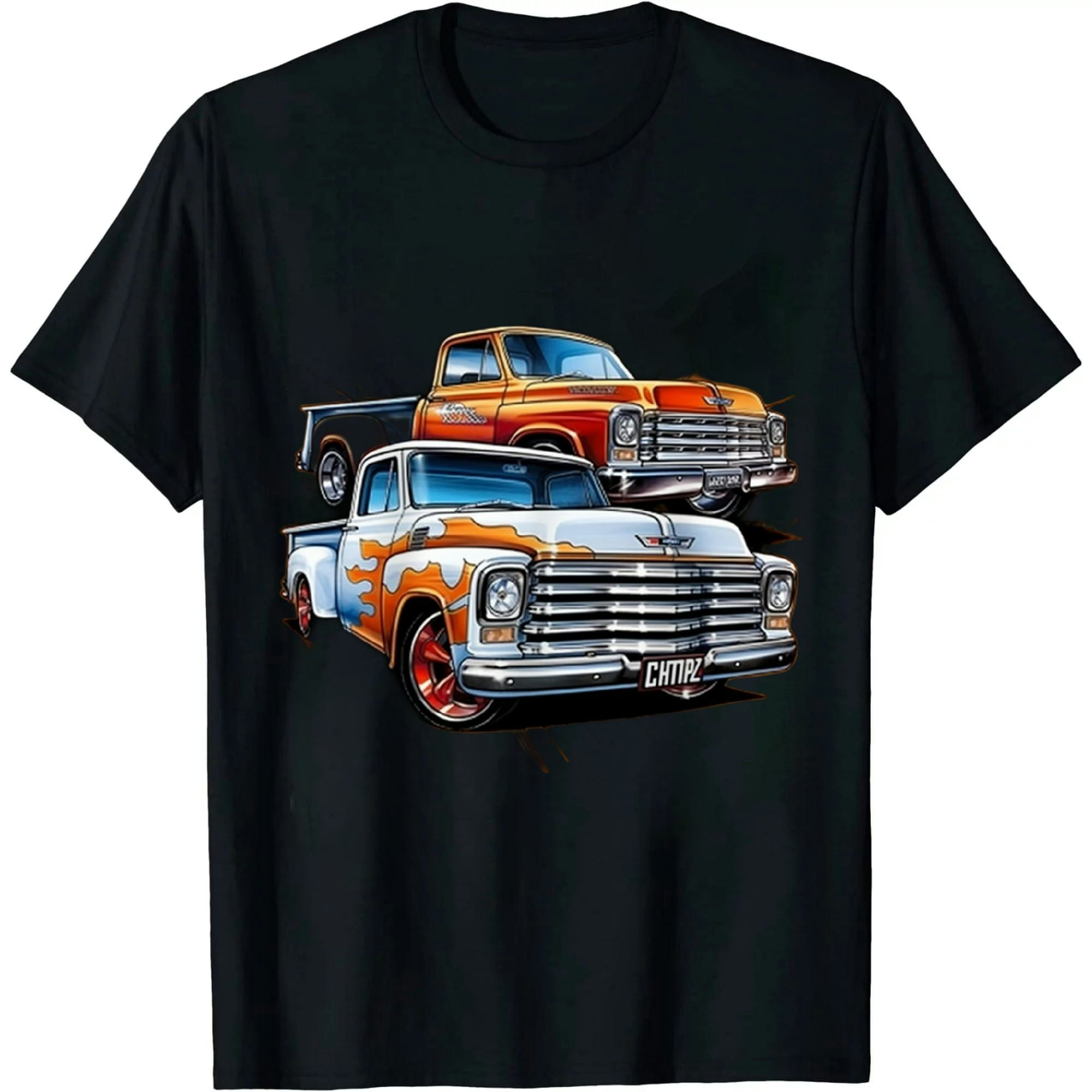 ONETECH Chevy Trucks 1967-1972 White T-Shirt: Cheyenne Super C/K C-10 ...