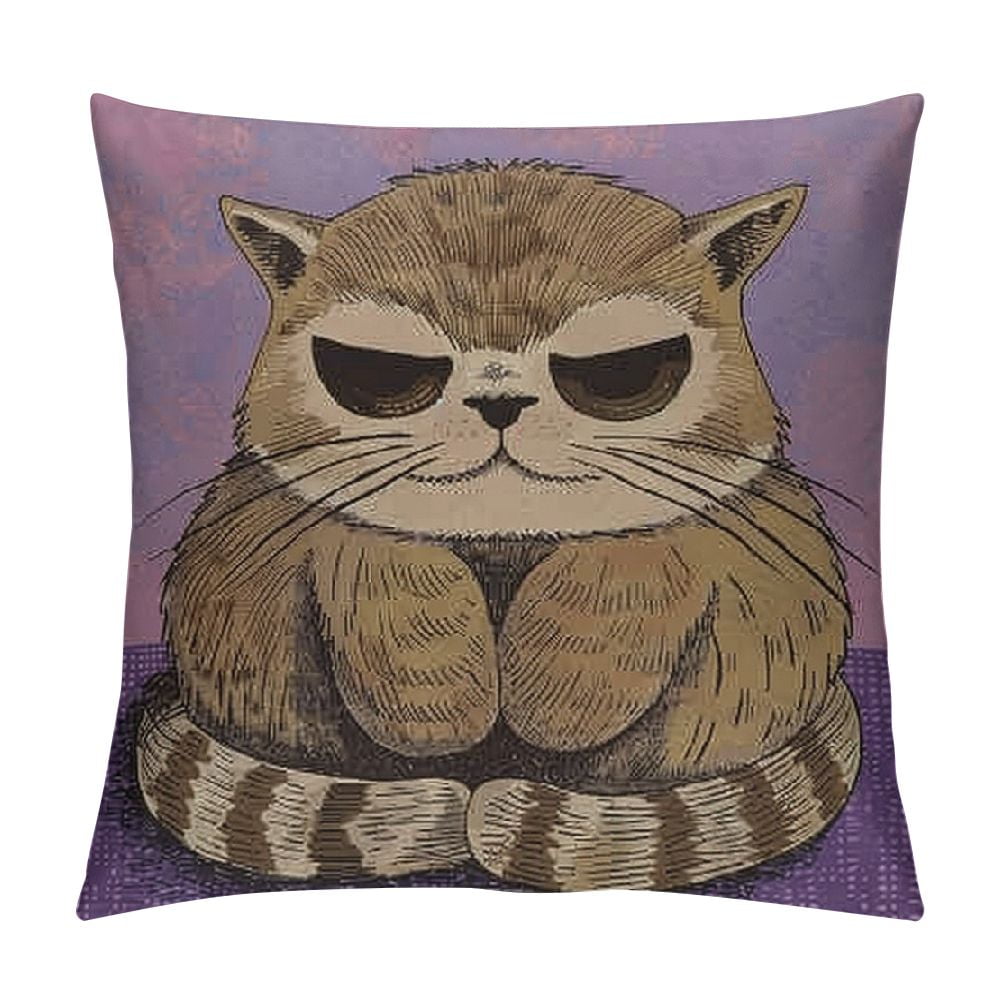 FUMJ Children Cartoon Decorative Throw Pillow Covers Cute Animals Sloth ...