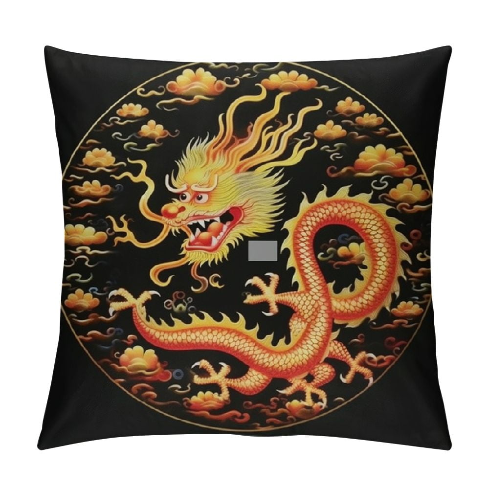 Onetech Chinese New Year 2024 Year Of The Dragon Throw Pillow