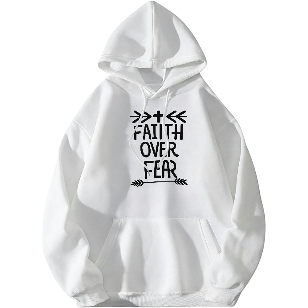 ONETECH Christian Sweatshirt Christian Faith Sweatshirt Jesus Loves You ...