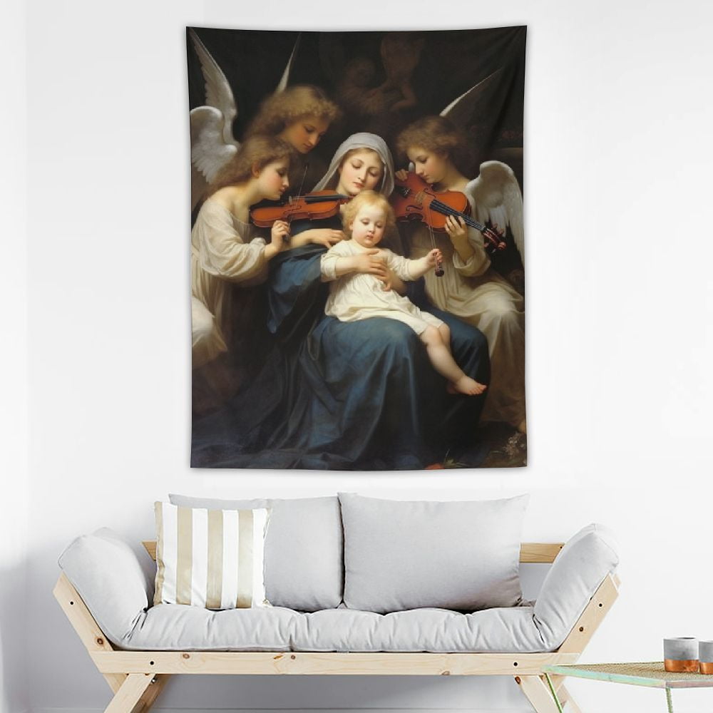 Christian Tapestry Wall Hanging Rods Jesus Tapestry Wall Hangng Relgon Chrstan Wall Tapestry ...