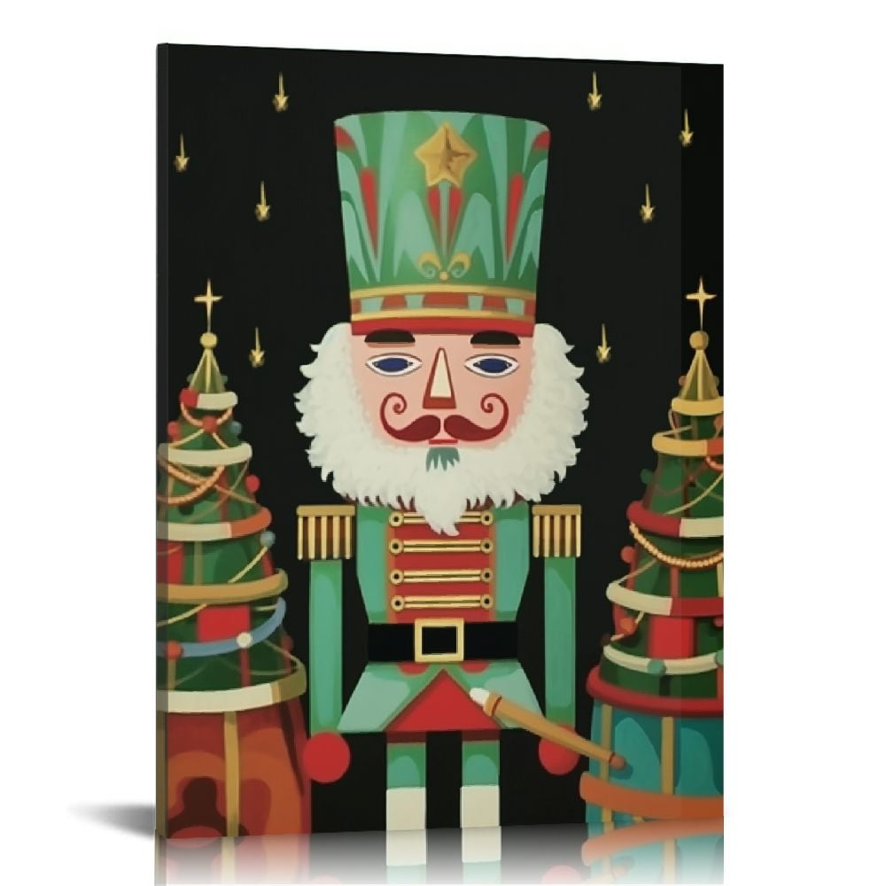 ONETECH Christmas Nutcrackers Wall Art Prints,Merry Christmas Prints ...