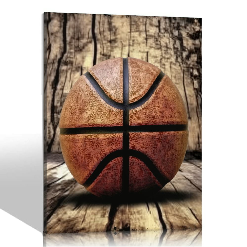 ONETECH Colorful Sport Themed Art Print,Basketball Inspirational Quote ...