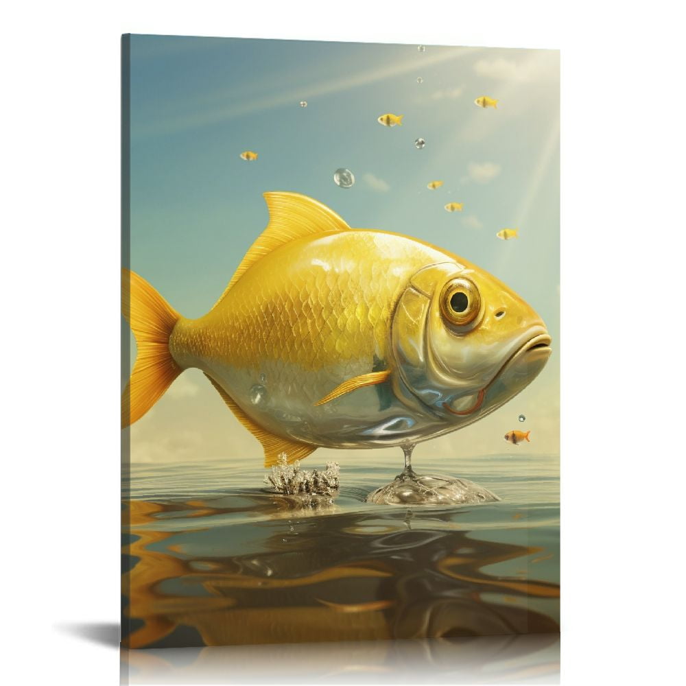 ONETECH Conch Shell Canvas Wall Art Coastal Nautical Wall Decor Beach ...