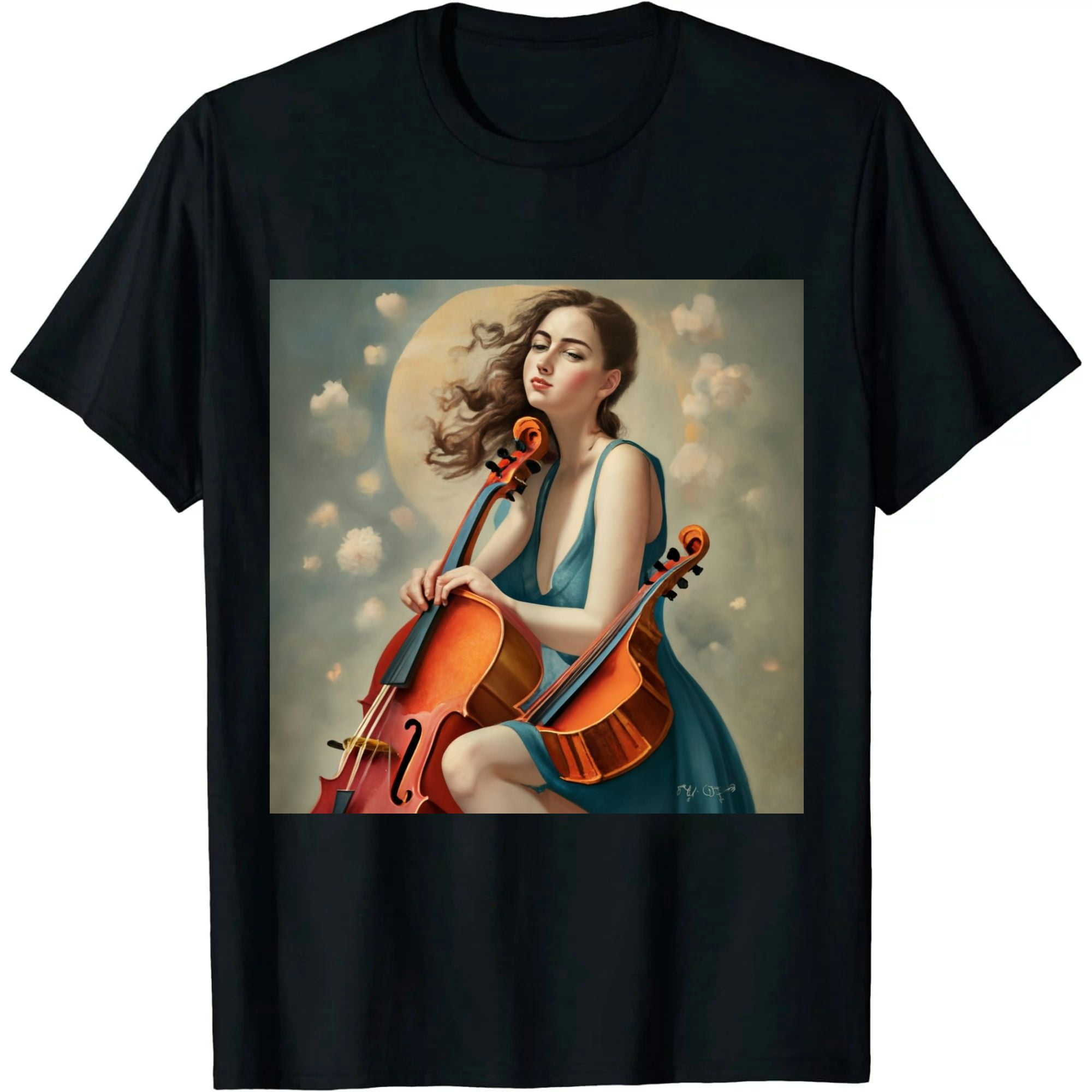 ONETECH Cool Cello For Women Girls Violoncello Violin Cello Player T ...